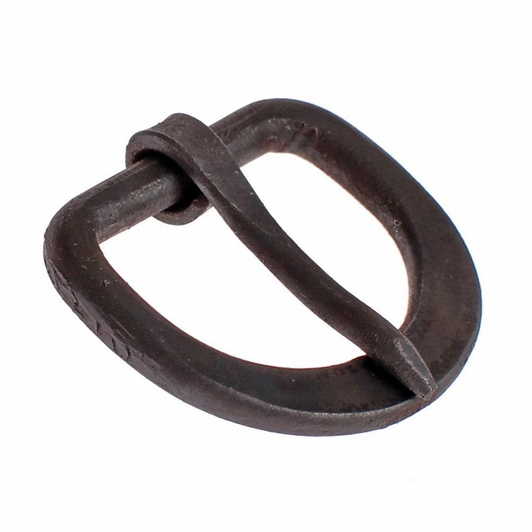 Hand Forged Iron Belt Buckle 2 Cm 16 Ei-s 2 / M4 A-3 medieval, Viking ...