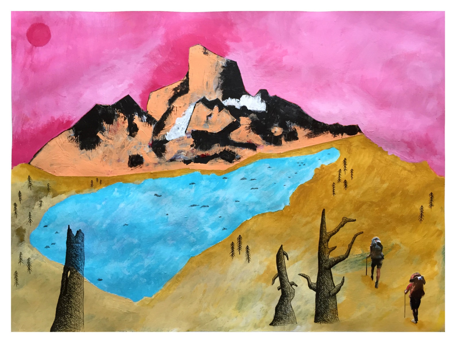 Daydreaming - Banner Peak - Etsy