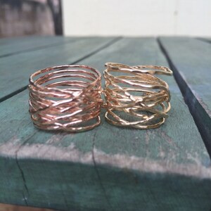 Random Wrapped Ring - Wire Wrapped Ring - 10 Day Ring - Free Style Ring ...