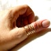 Random Wrapped Ring Wire Wrapped Ring 10 Day Ring Free - Etsy