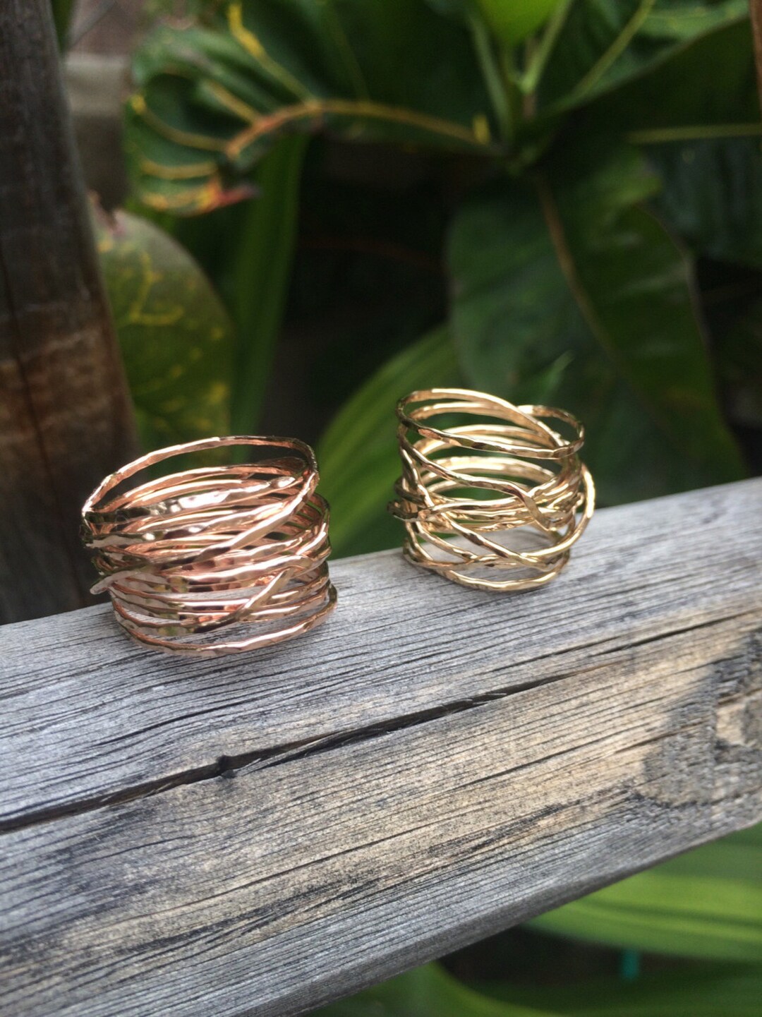 Random Wrapped Ring - Wire Wrapped Ring - 10 Day Ring - Free Style Ring ...