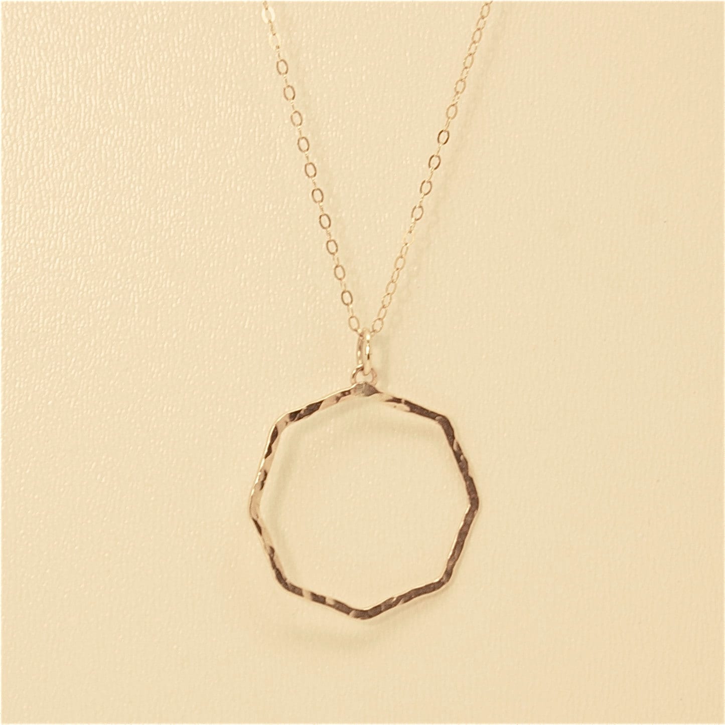 Octagon Pendant Octagon Handmade Octagon Necklace - Etsy