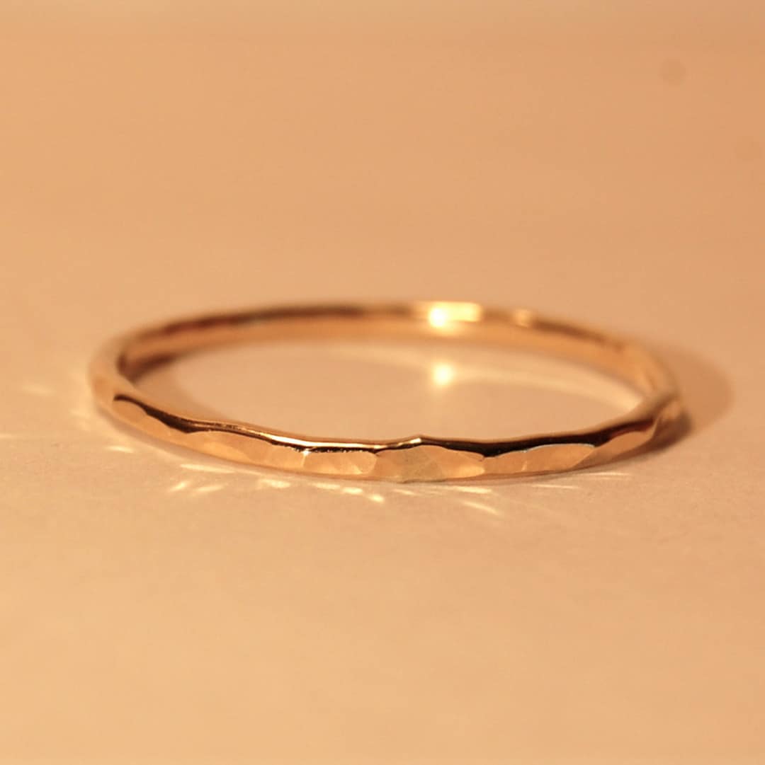 Super Thin Gold Stackable Ring(s), Gold Filled Stacking Rings, GF Ring ...