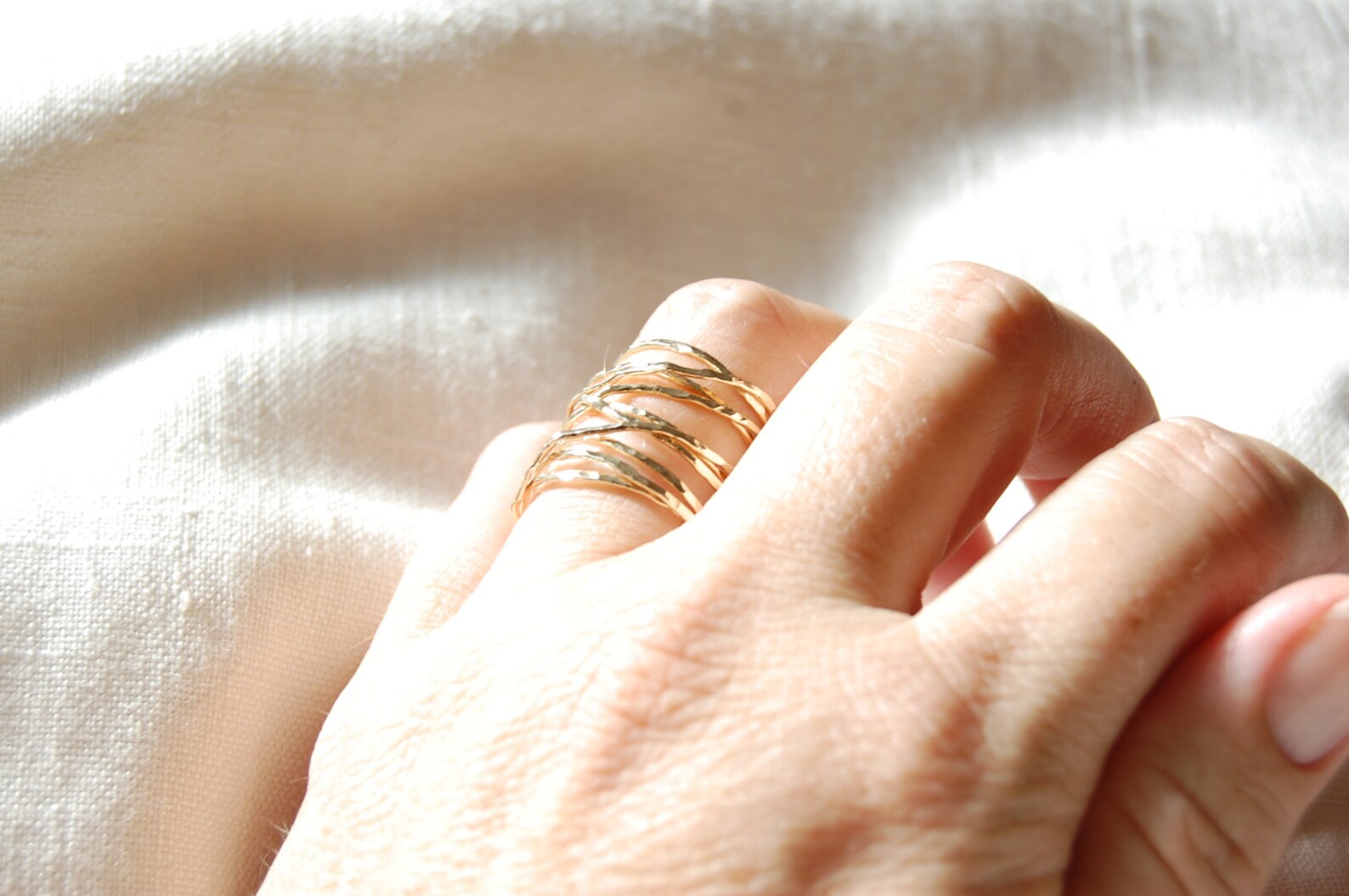 Random Wrapped Ring Wire Wrapped Ring 10 Day Ring Free - Etsy
