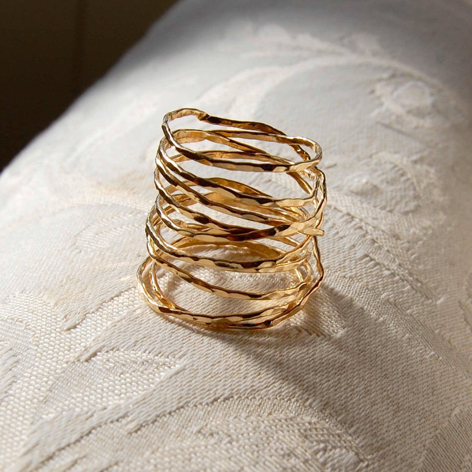 Random Wrapped Ring Wire Wrapped Ring 10 Day Ring Free - Etsy