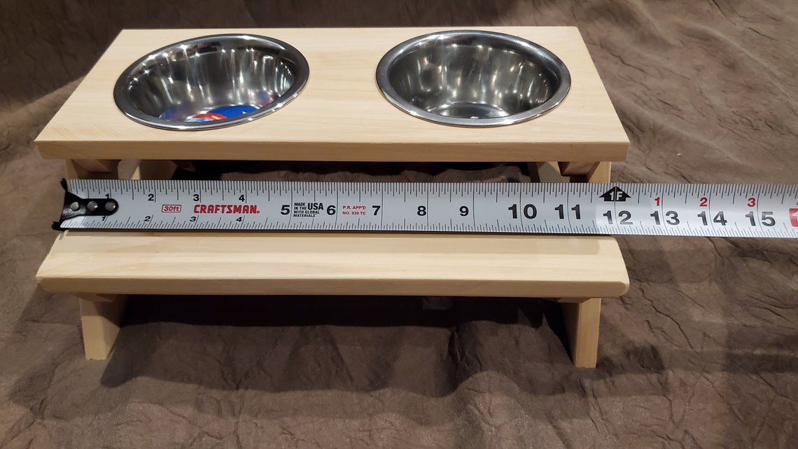 Cat Table, Elevated Feeder, Kitten Table, Picnic Table, Pet Feeder, Pet ...