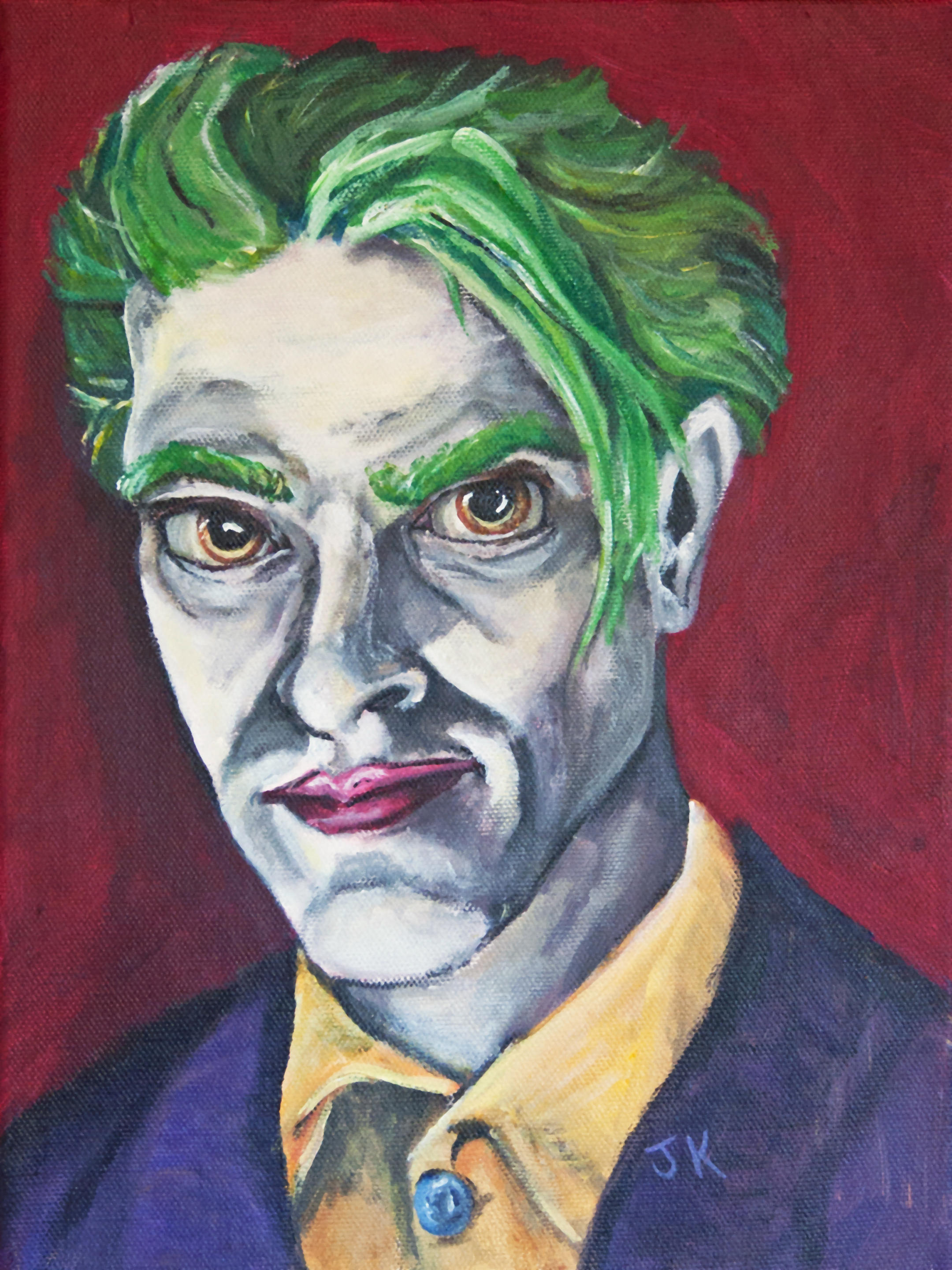 Painting Art & Collectibles Acrylic The Prince's Portrait Original ...