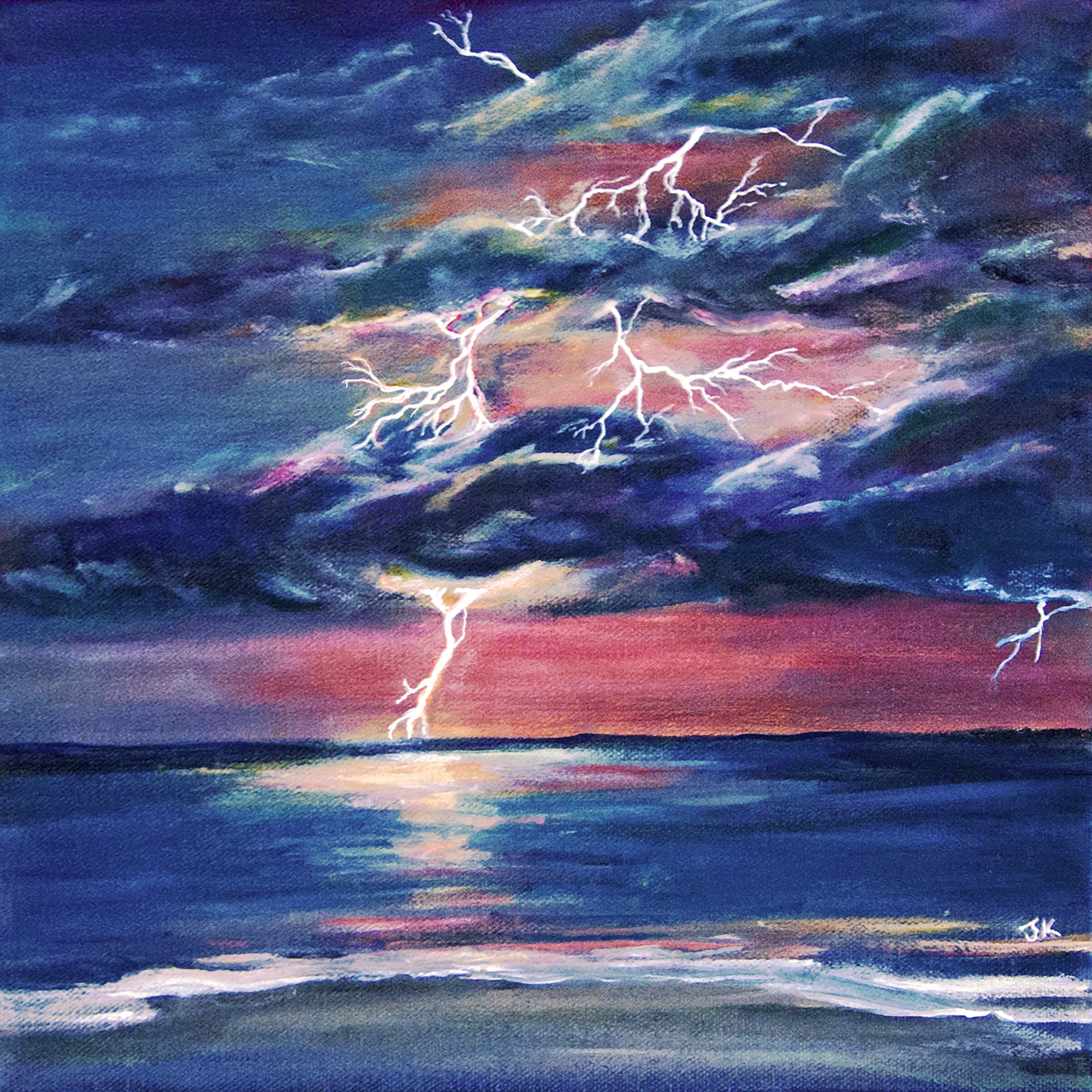 Abstract Lightning Painting