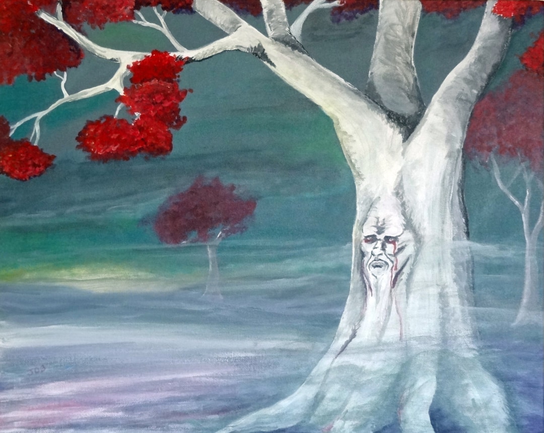 Game of Thrones A Song of Ice and Fire House Stark Godswood Heart Tree ...