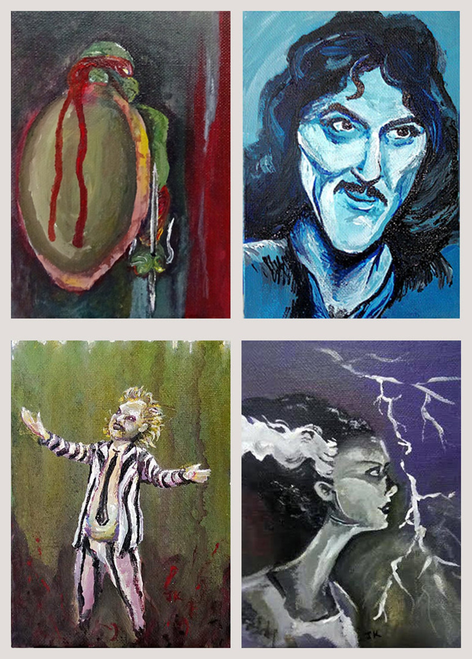 Made to Order Custom Commission Fan Art Sfa Small 5 X - Etsy