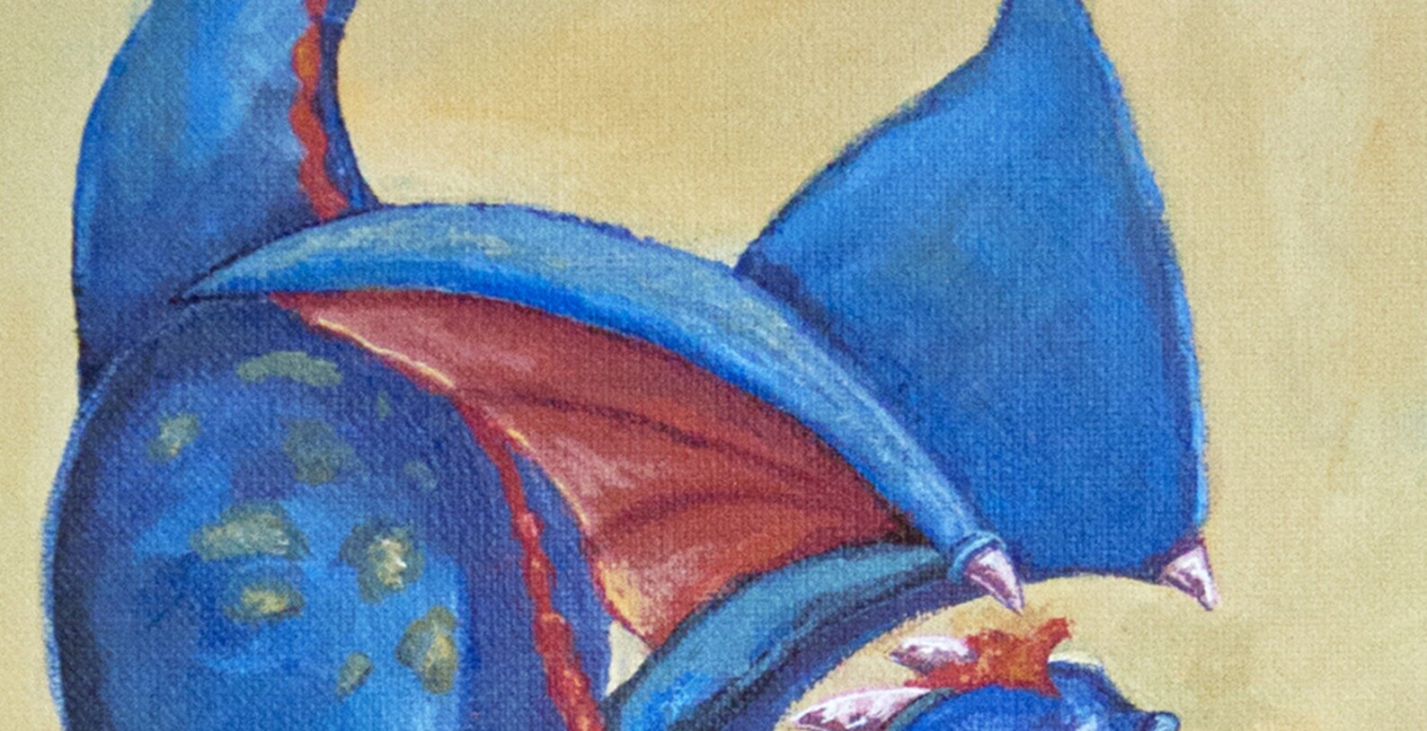 Cute Playful Baby Dragon Pounce Roar Fire Bright Colorful Fairy Tale ...