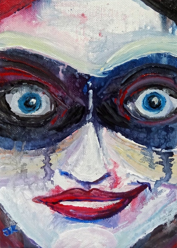 Joker Splatter Art