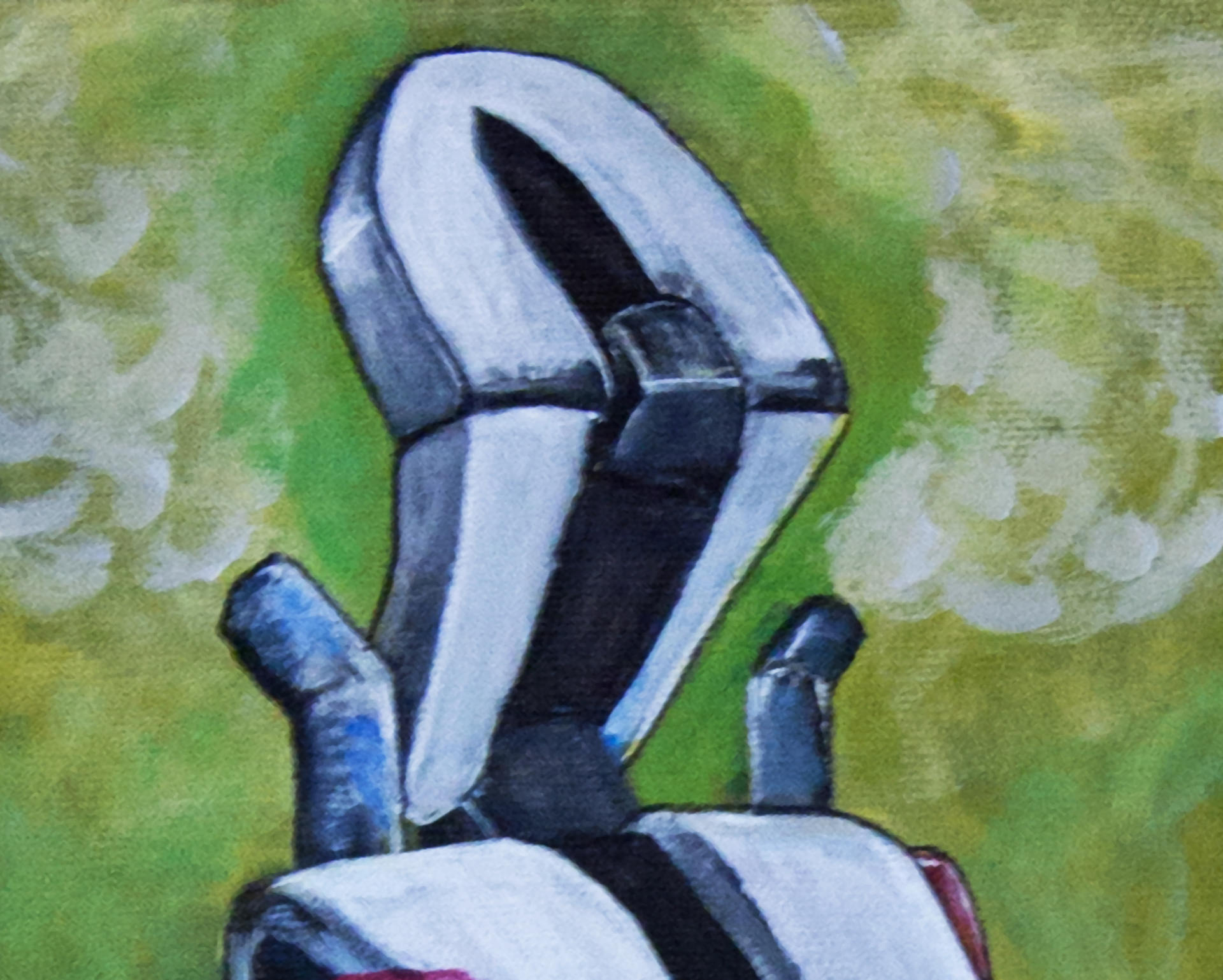 Robot Mech Skunk Polecat Retro Sci-fi Geek Steampunk Bright Colorful ...