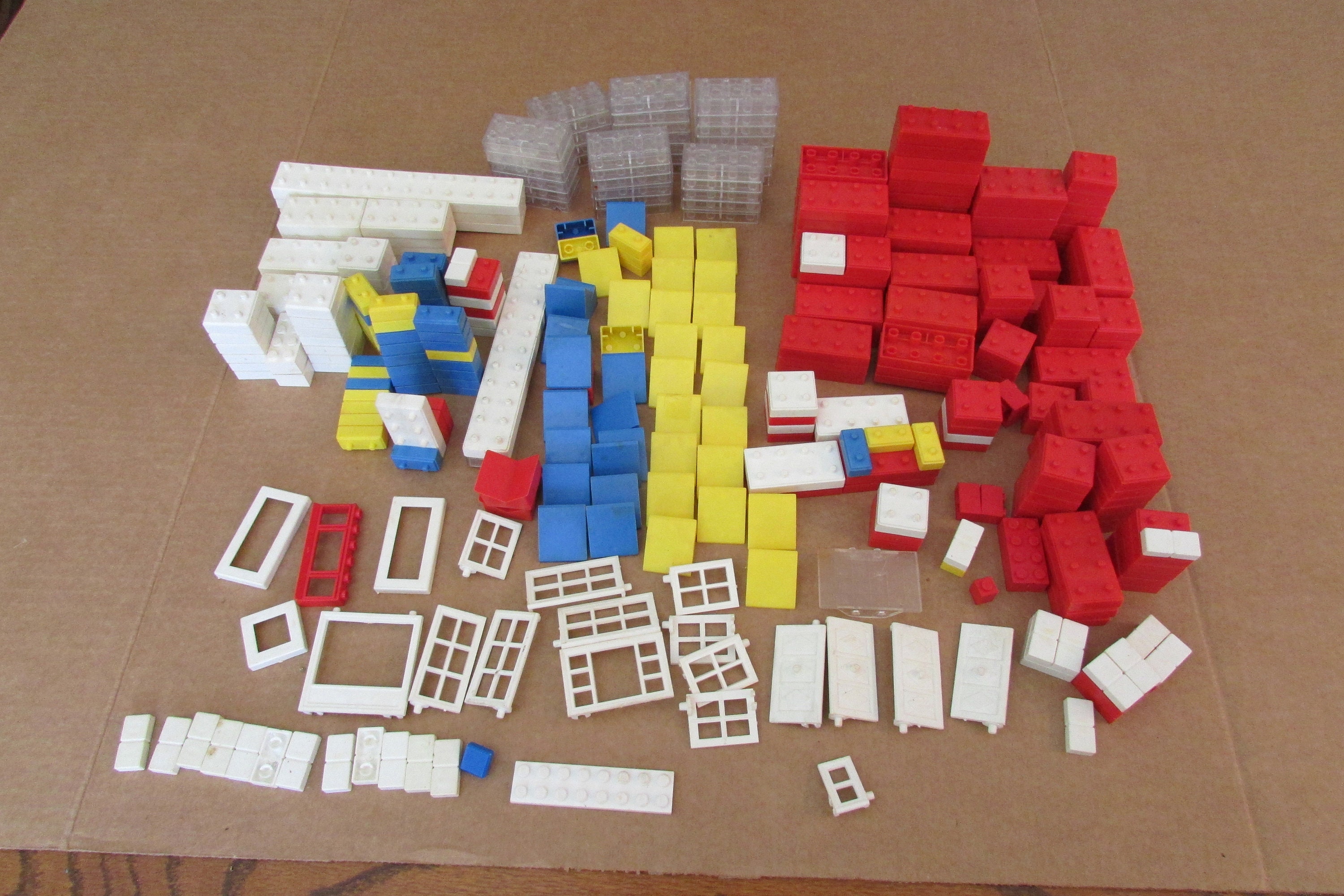 AMERICAN PLASTIC Bricks-toy Building Bricks Halsam Products Playskool 2 ...