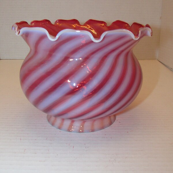 Cranberry Glass Shade - Etsy