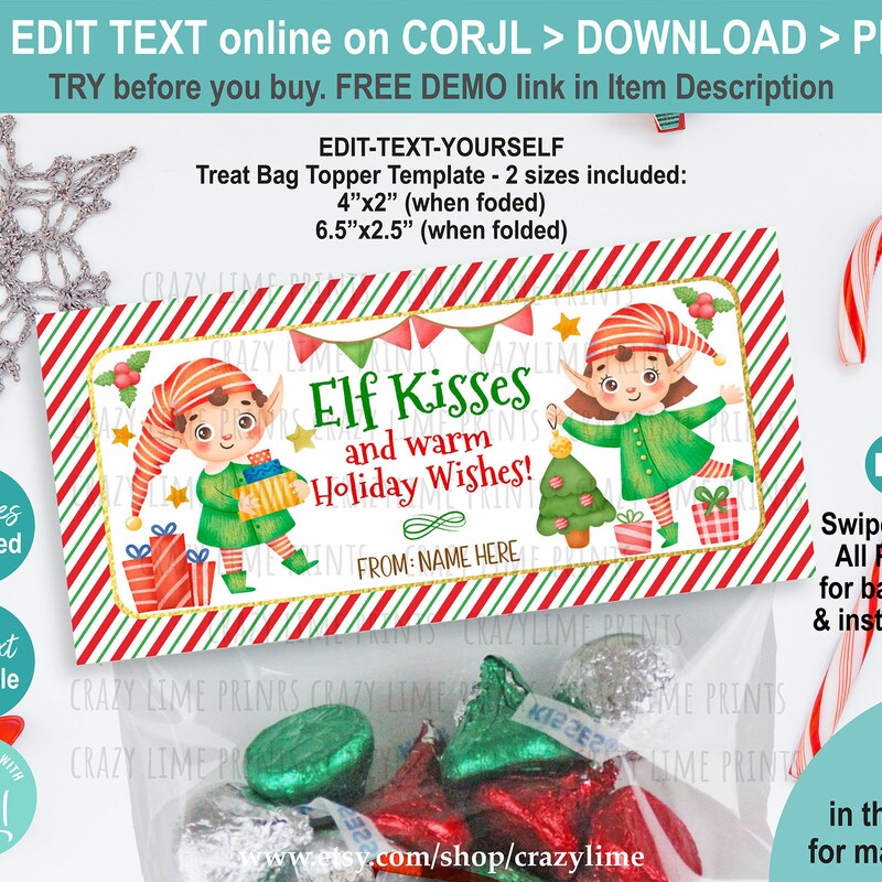 Elf Kisses - Etsy