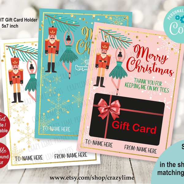 Dance Teacher Card - Etsy