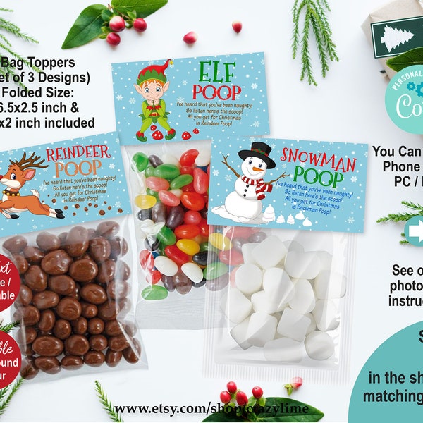 Reindeer Poop - Etsy