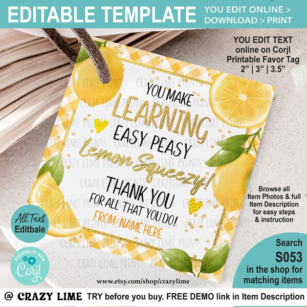 Lemon Squeezy - Etsy