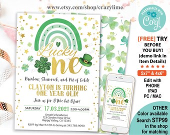 Lucky One Birthday | Etsy