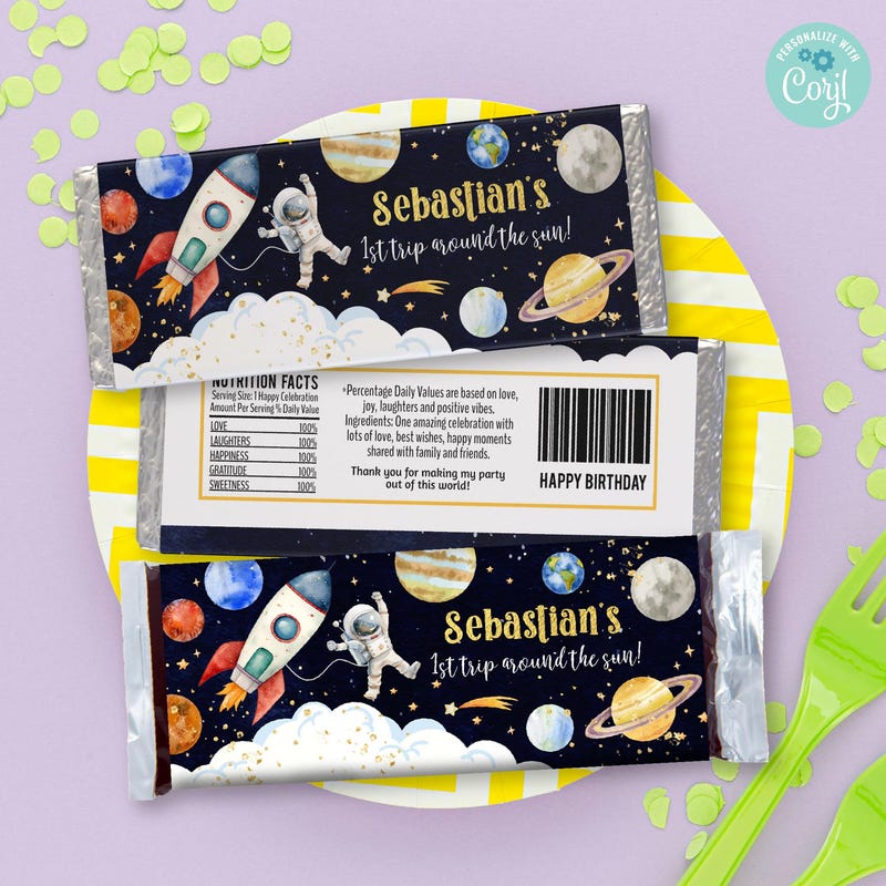 Outer Space Labels - Etsy