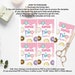EDITABLE Donut Two Sweet 2nd Birthday Party Favors Bundle Template ...