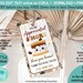 EDITABLE S'mores Gift Tag. Teacher Appreciation Last Day of School. You ...