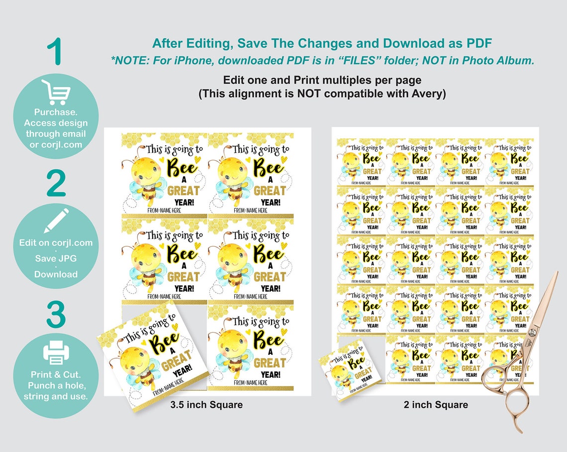 Editable Back to School Gift Tag Editable Template. Going to - Etsy