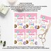 EDITABLE Donut Sweet Sweet One 1st Birthday Treats Bundle Template ...