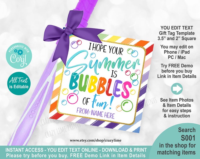 Their Love Will Grow With Each Bubble You Blow, Bubble Tags, Bubble ...