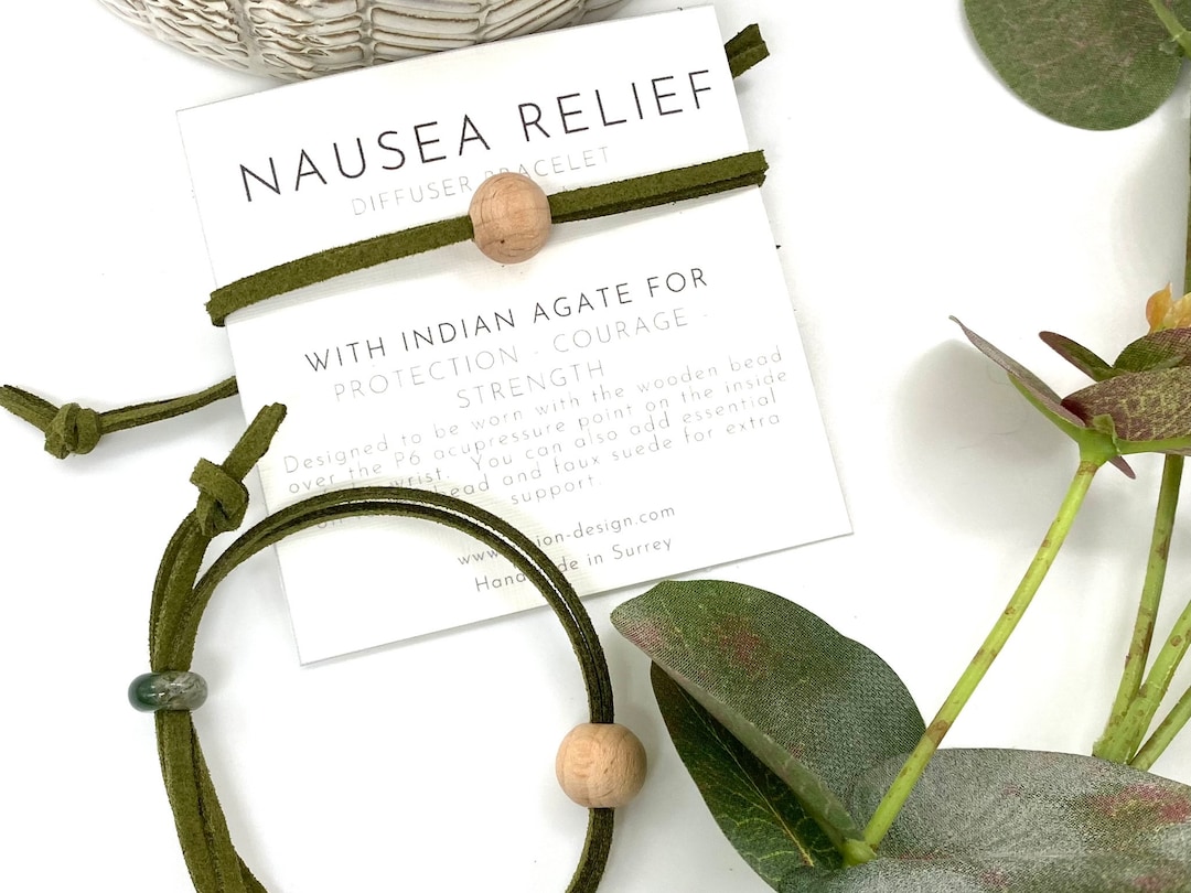 Nausea Bracelet - Anti Sickness Bracelets - Set of 2 - Nausea Relief ...