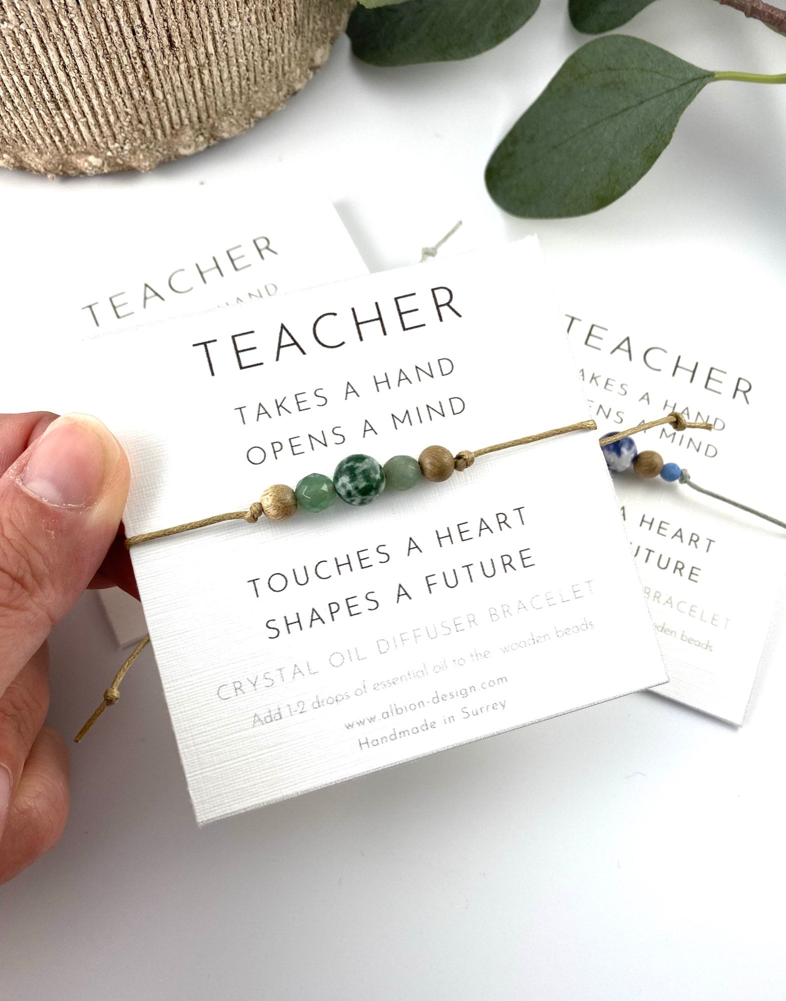 Teacher Gift Teacher Bracelet Teacher Present Crystal - Etsy UK