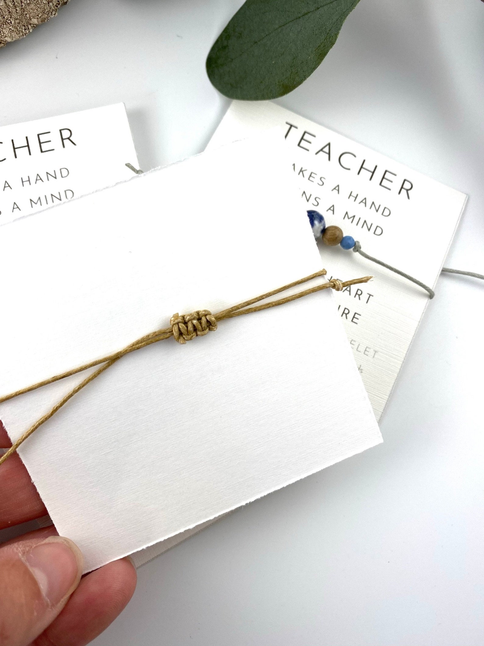 Thank You Gift Thank You Bracelet Thank You Present | Etsy