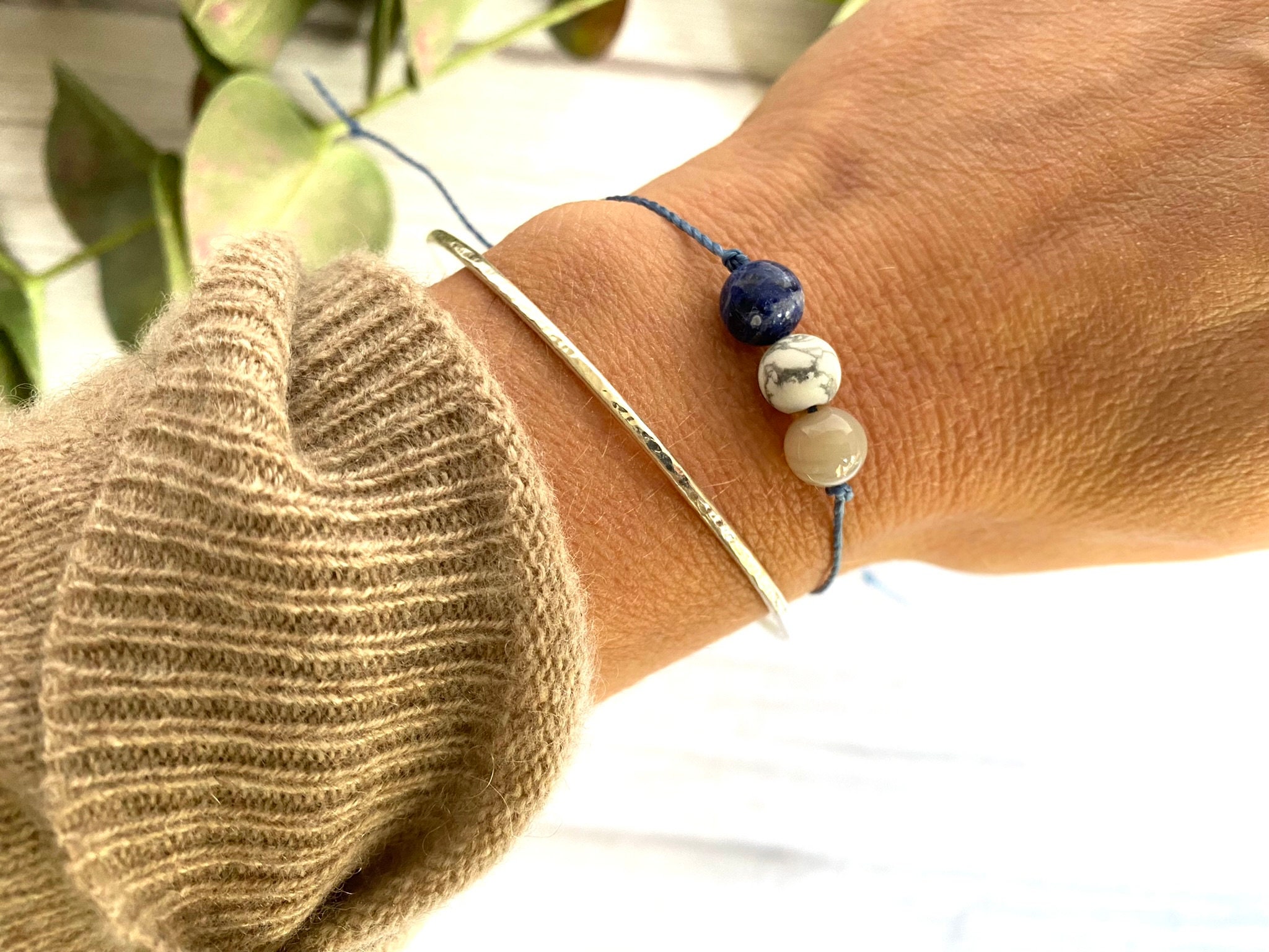 Crystal Bracelet Real Crystal Jewellery String Crystal - Etsy UK