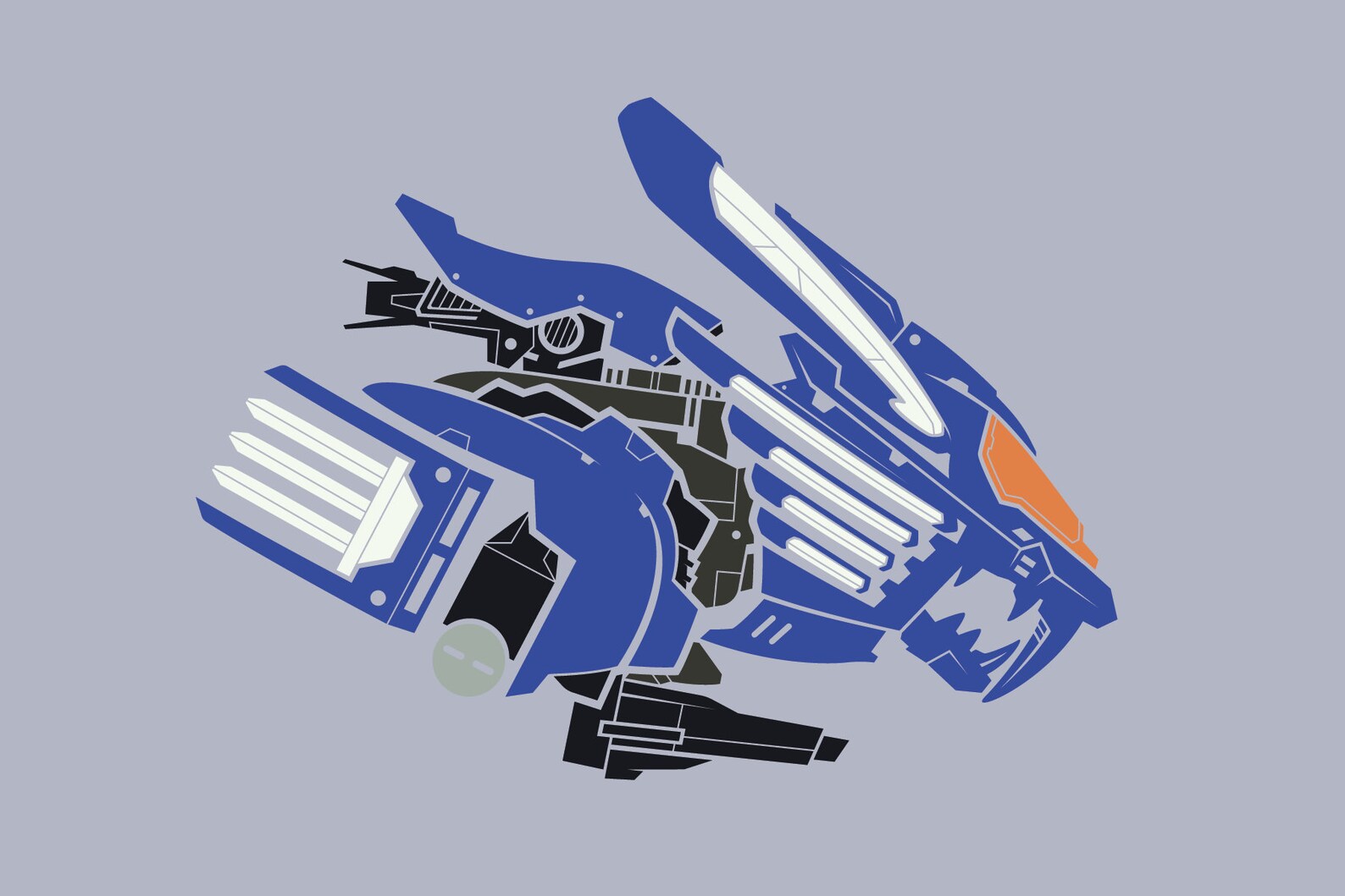 Animal Mecha/anime Robot Lion Prints 4x6 5x7 | Etsy