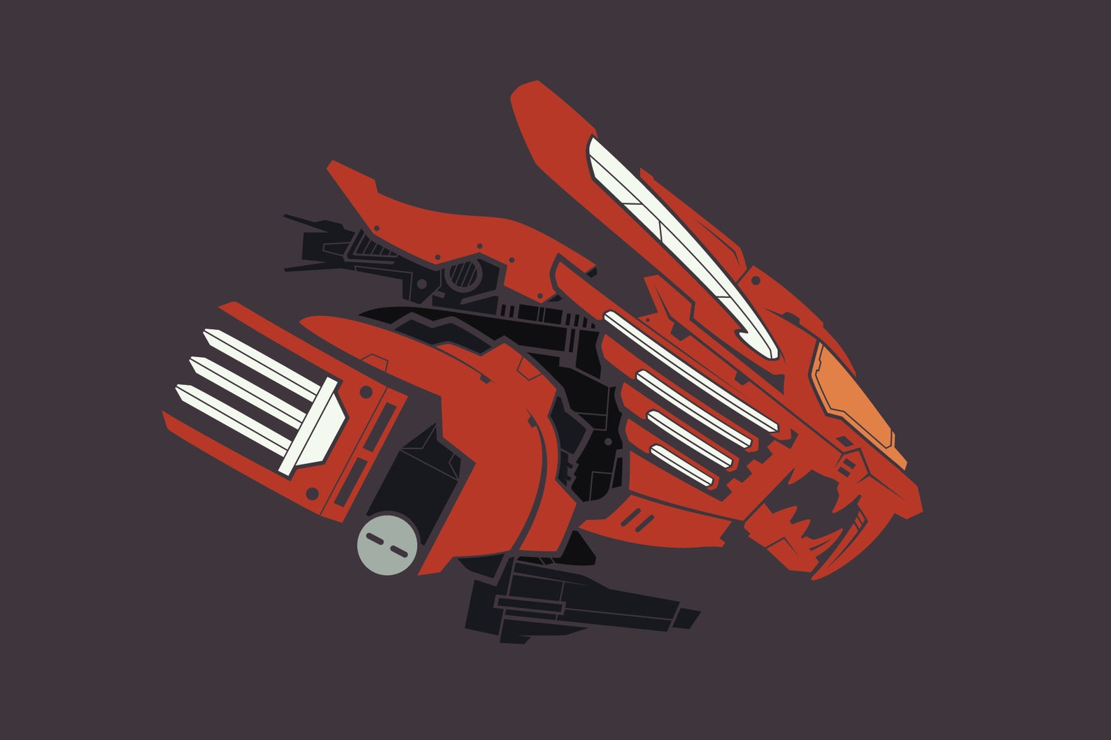 Animal Mecha/anime Robot Lion Prints 4x6 5x7 | Etsy