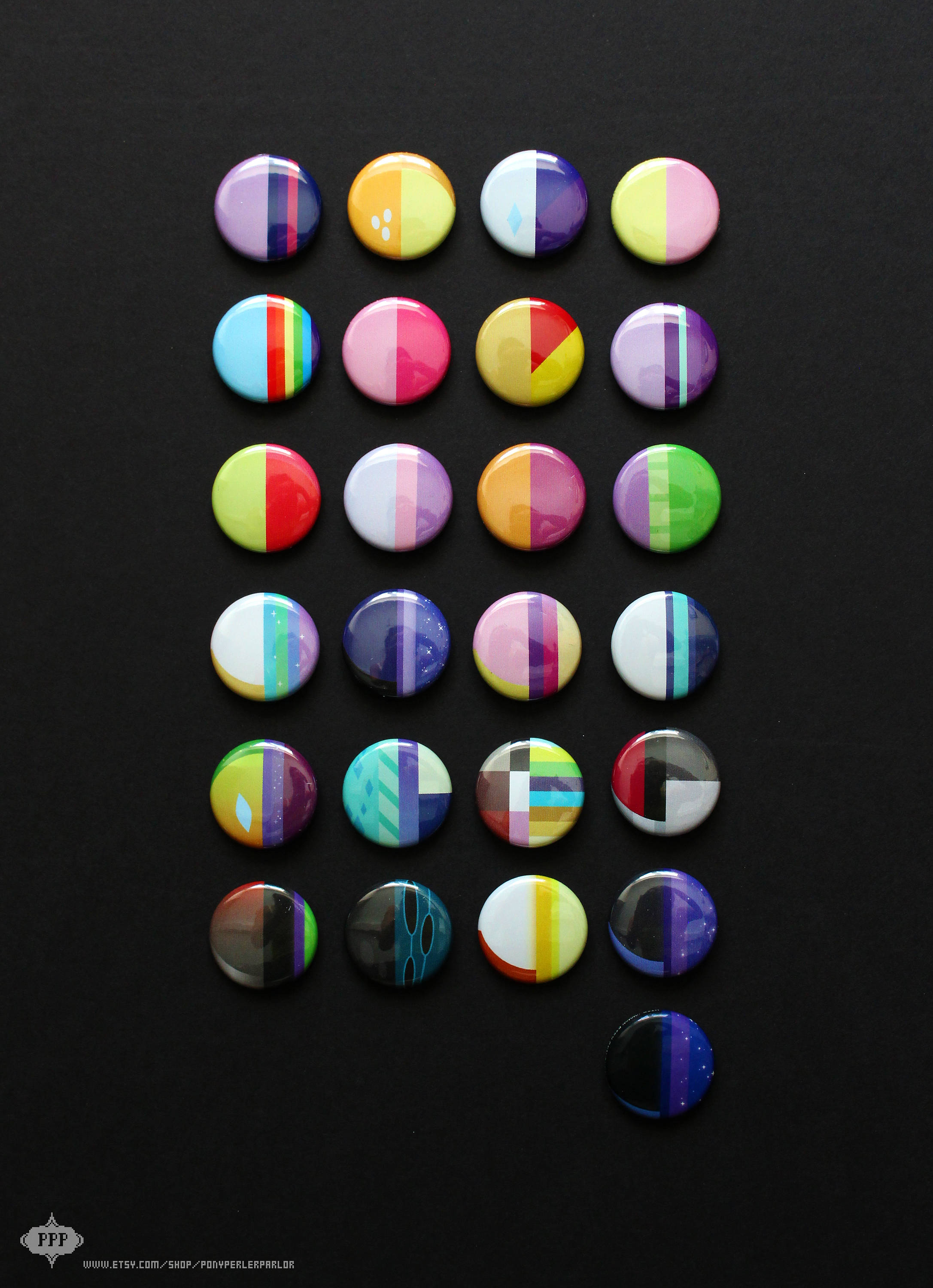 My Little Pony 1 Minimalist Buttons Series 1 | Etsy