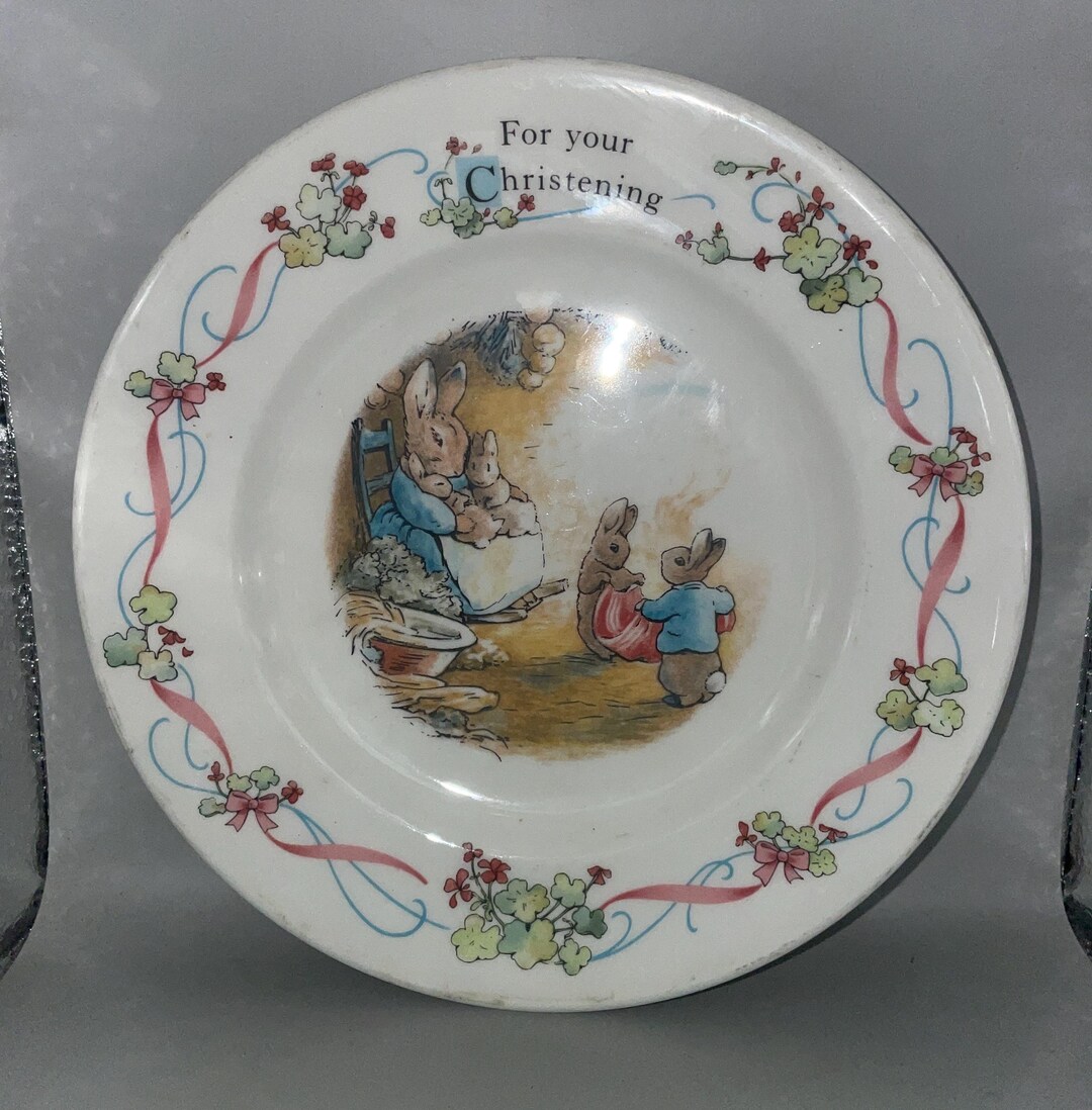 WEDGWOOD Beatrix Potter "peter Rabbit" Porcelain Small Plate for You ...
