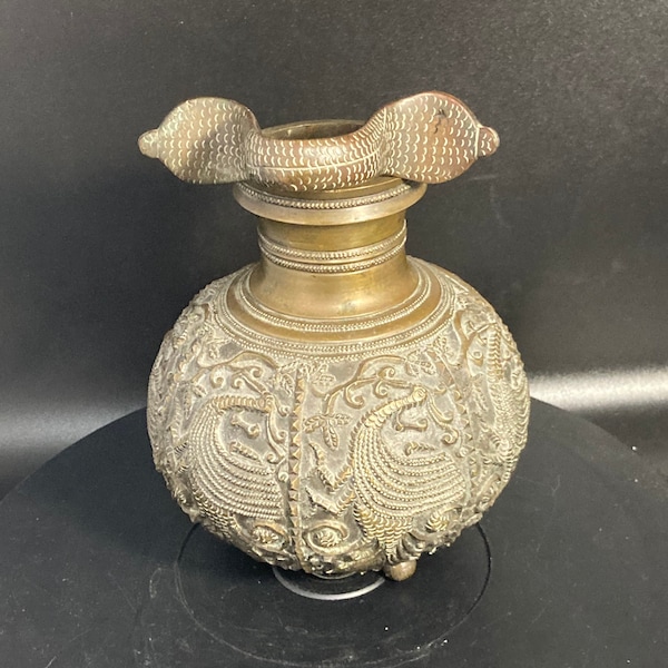 Antique Snake Vase - Etsy