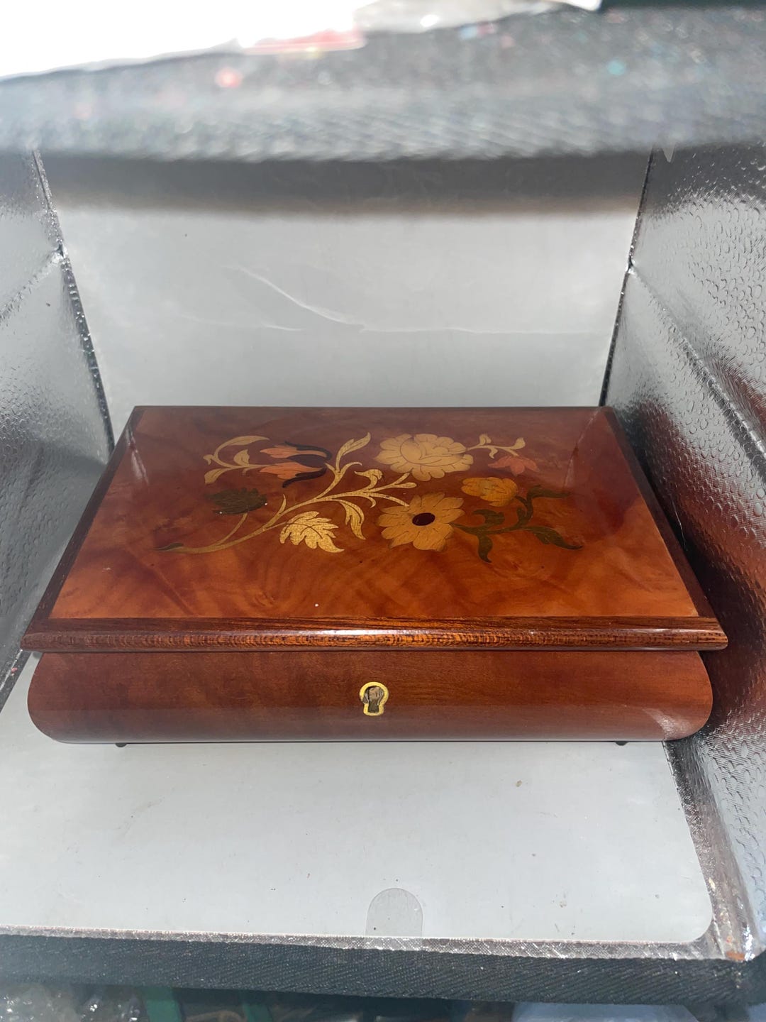 Vintage Wooden Novelty Jewellery Musical Box With Ballerina - Etsy
