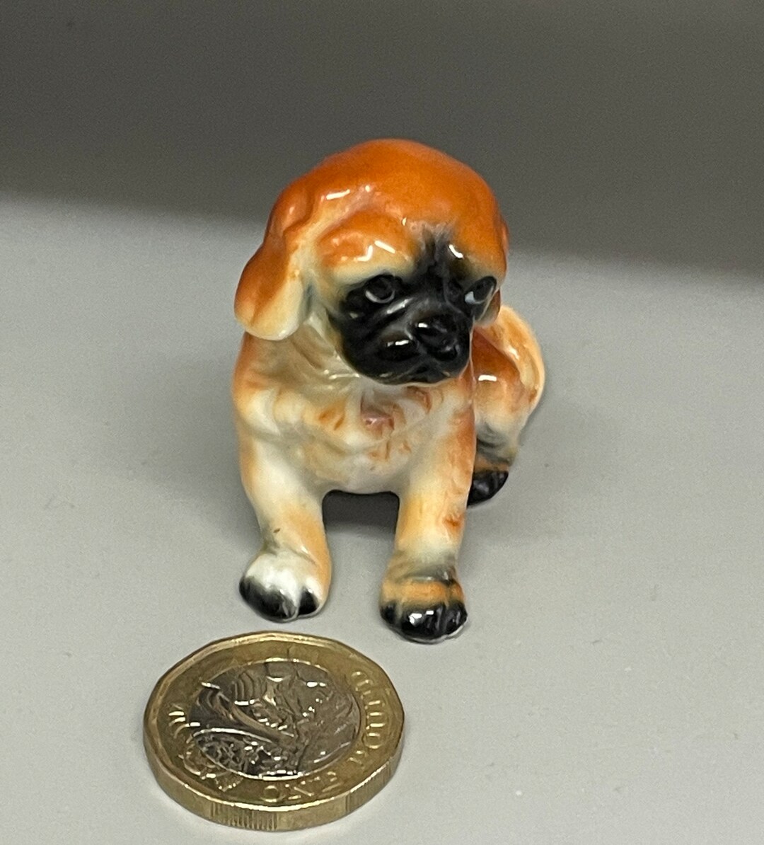 Vintage American Little Hagen Renaker Porcelain Miniature Figurine of ...