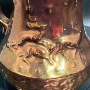 Antique Victorian Ceramic Wedgwood(?) Copper Lustre Milk Jug in the ...