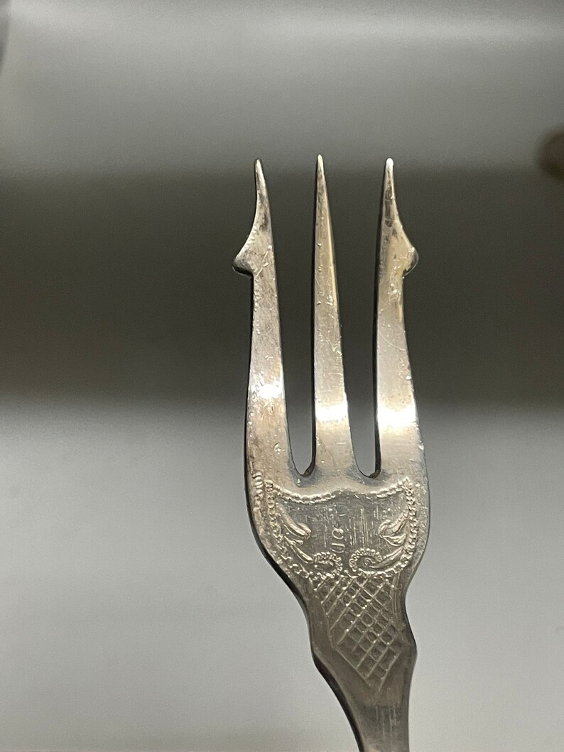 Antique Long Handle Pickle Fork, Silver Plated ,marked - Etsy