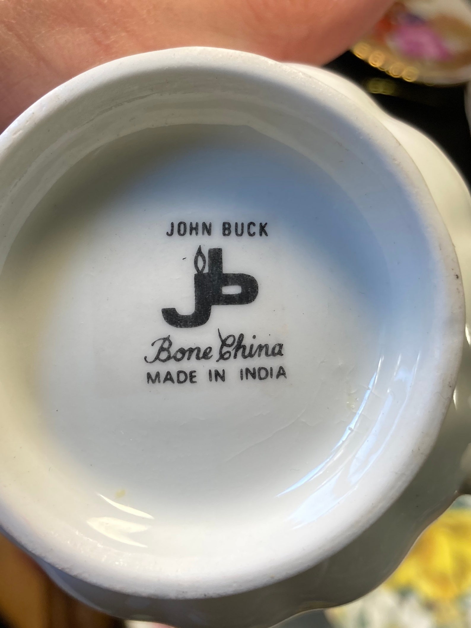 Pair of John Buck Marked JB Bone China Tea Cups and Saucers ,pink ...