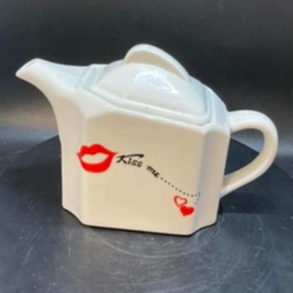 White Teapot - Etsy UK