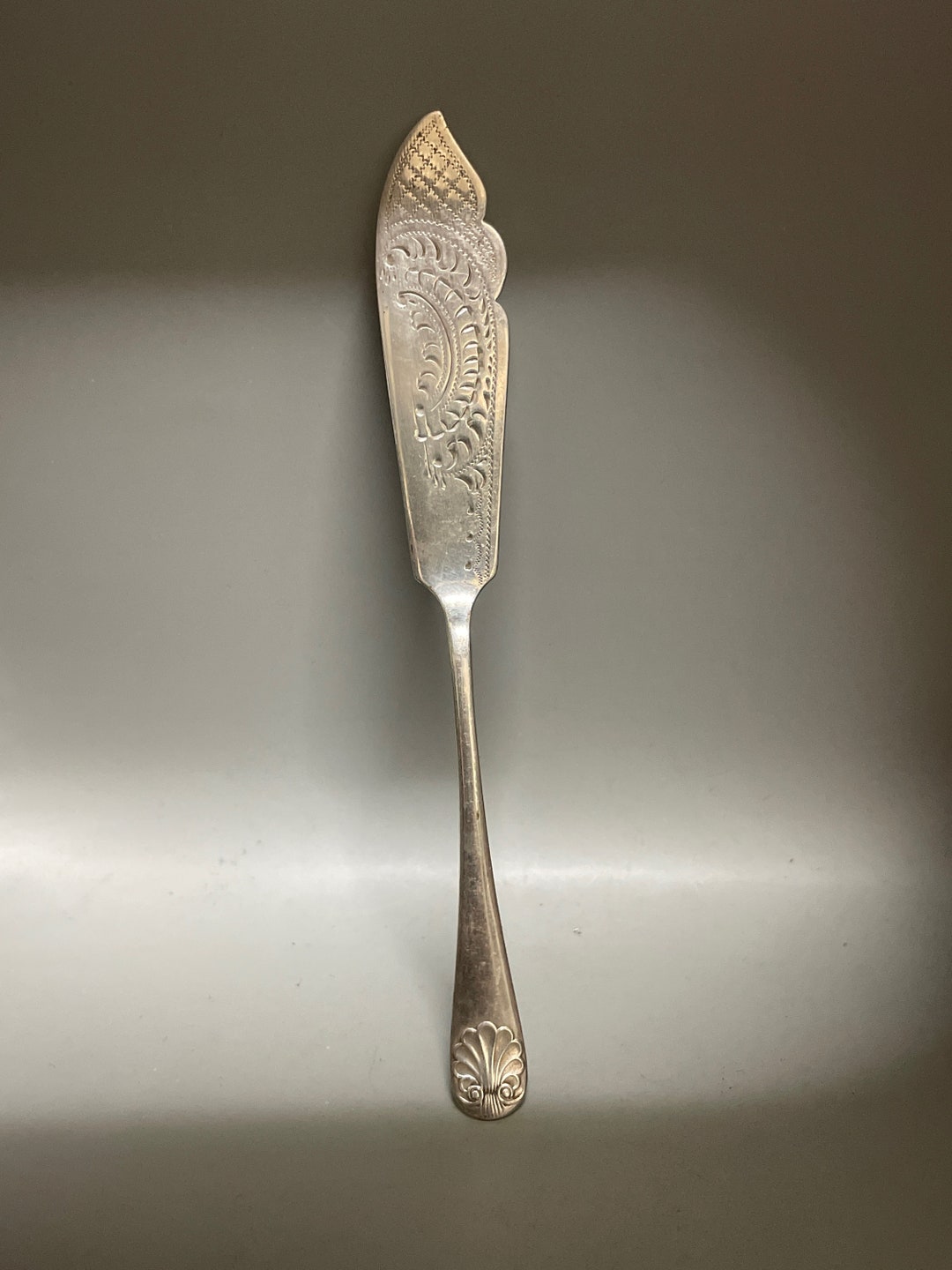 Antique English White Metal Small Butter Knife , Marked - Etsy