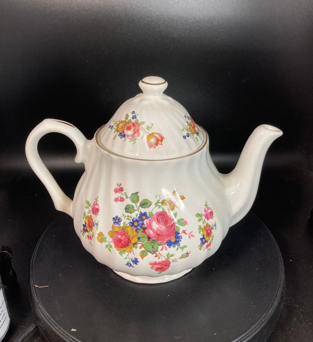 Vintage Ceracraft ,4 Cups,marked on the Bottom Made in England,teapot ...