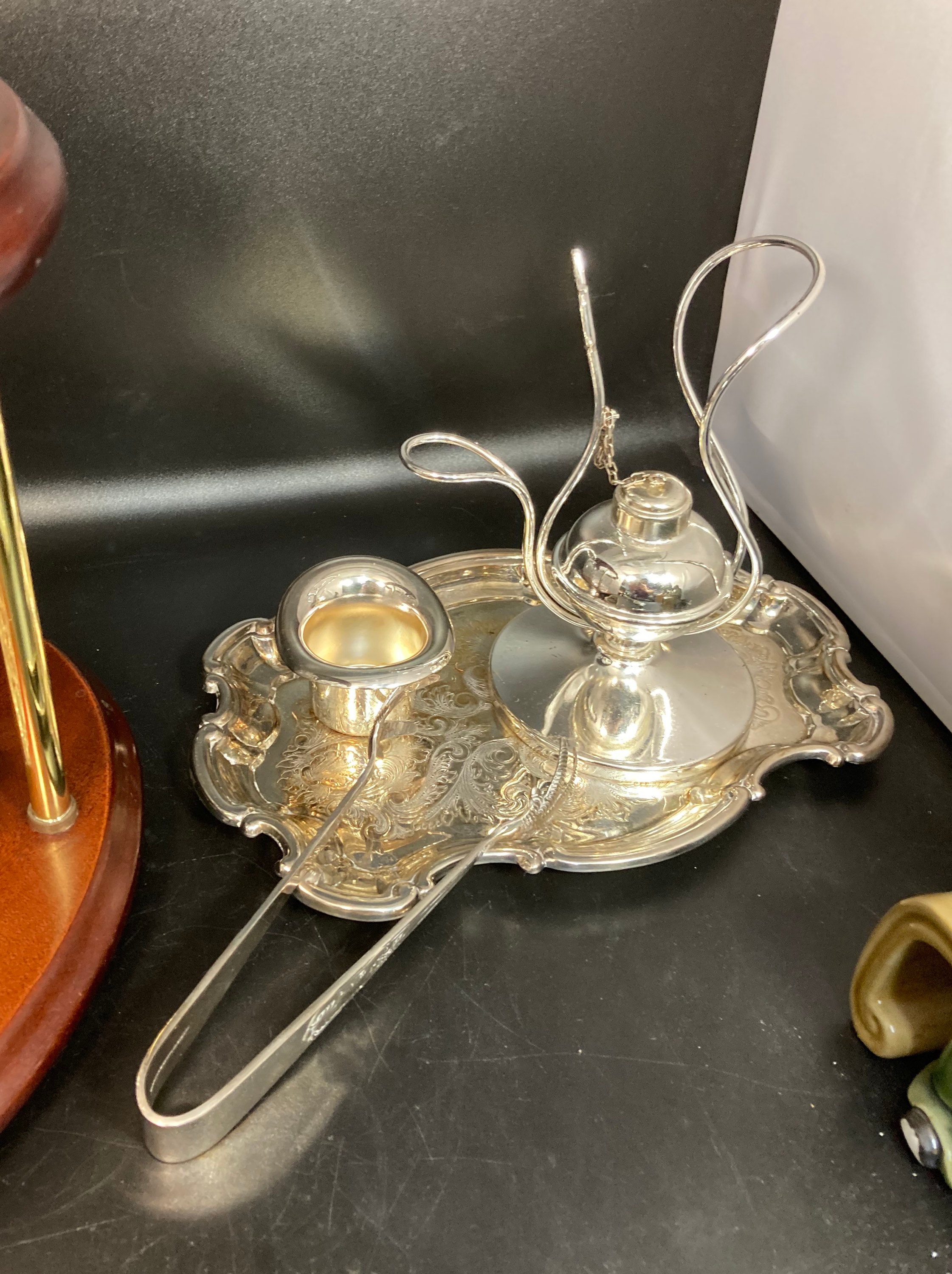 Vintage Collection Silver Plate Brandy Warner tray Marked - Etsy UK