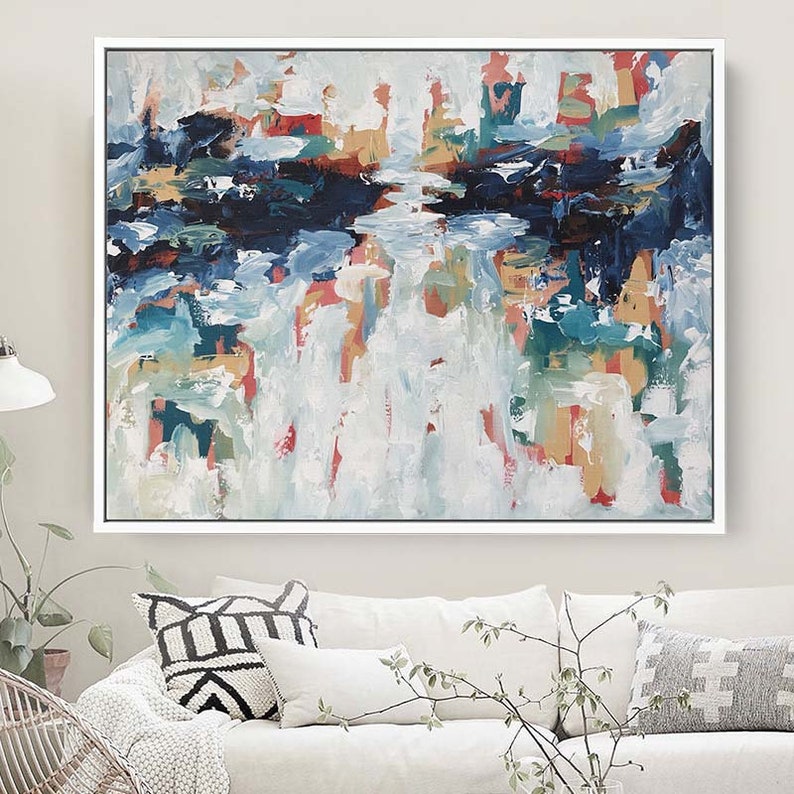 Large Original Abstract Painting. Acrylic Painting on Canvas. | Etsy