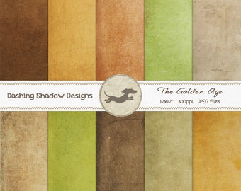 Digital Printable Scrapbook Craft Paper Grunge Vintage | Etsy